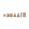 hand2mind Wood Geometric Solid Blocks, 3D Shapes (Set of 7) in Bahrain ...