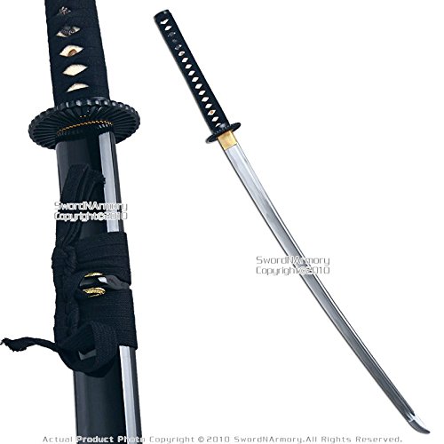 Ace Martial Arts Supply Unsharpened Carbon Steel Laito Practice Katana ...