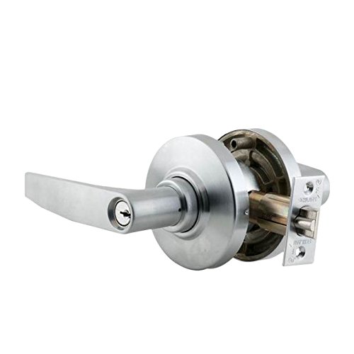 Satin Chrome Finish Jupiter Lever Design Schlage commercial ...