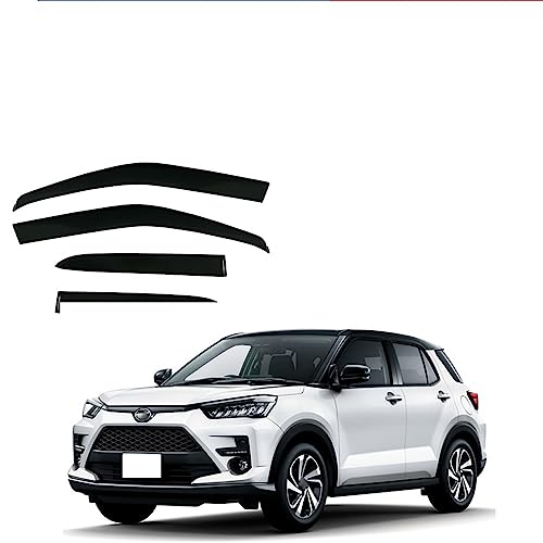 Compatible with Toyota RAIZE Rocky Rain Shield Window Visors Guard Vent ...