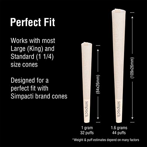 packNpuff Pre Roll Machine | Cone Loader | Filler Funnel & Packer + 25 ...