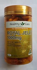 Amazon.com: Healthy Care Royal Jelly 1000 365 Capsules Supplements Made ...