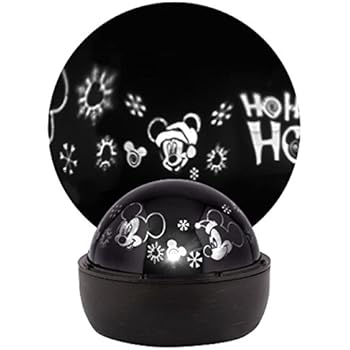 Amazon.com : Disney Mickey Mouse Christmas LED Rotating Shadow ...