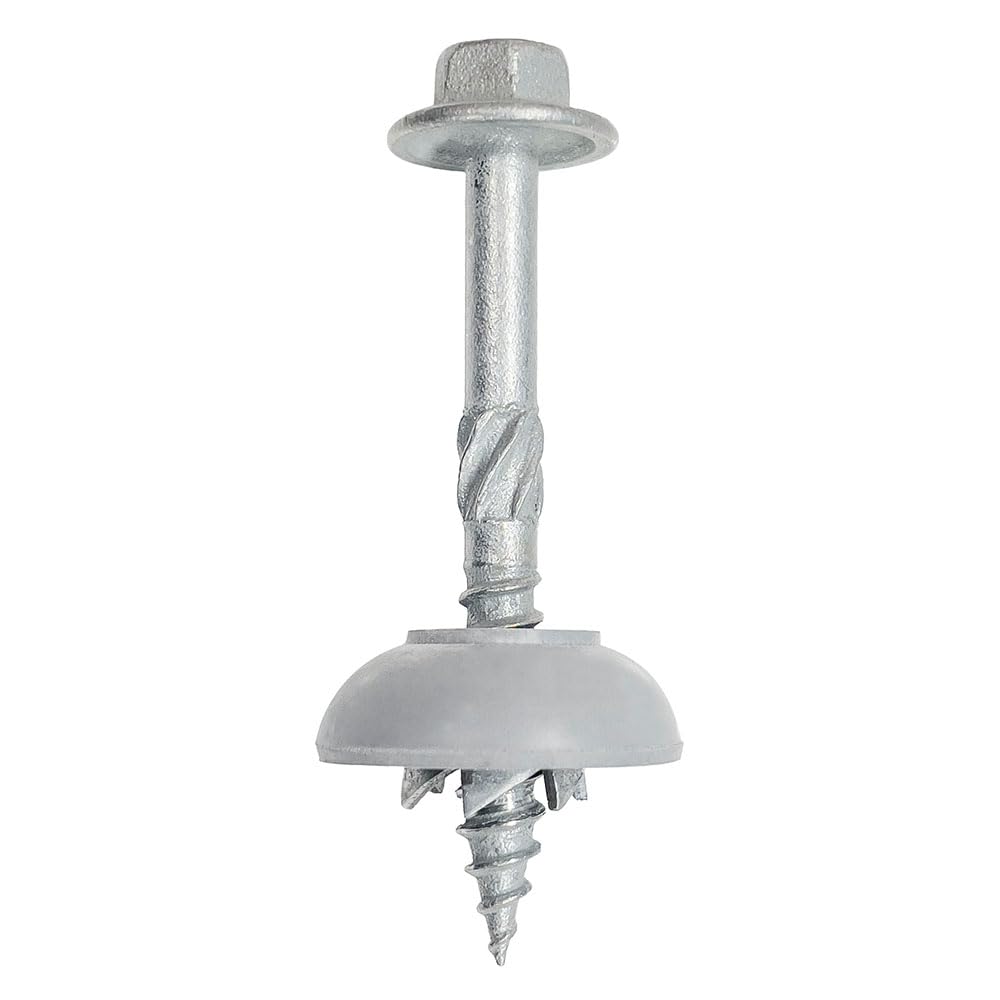BDN FASTENERS Polycarbonate Skylight Screws for Fixing to Wood - Hex ...