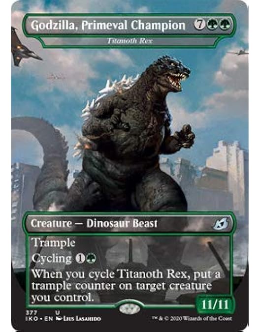 Godzilla, King of the Monsters Zilortha, Strength Incarnate Buy-A-Box ...