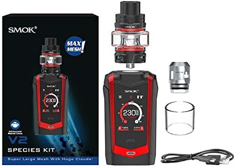 Genuine Smok Species Kit with TFV-Mini V2 Tank [Black] No Nicotine ...