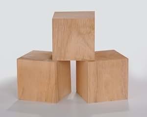 Amazon.com: 4 Inch Solid Wood Blocks Pack of 3