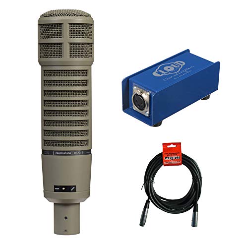 Electro-Voice RE20 Broadcast Announcer Microphone with CL-1 - Want It All