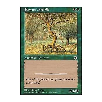 Amazon.com: Magic: the Gathering - Rowan Treefolk - Portal: Toys & Games