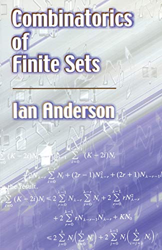Combinatorics of Finite Sets (Dover Books on Mathematics): Ian Anderson: 0800759422579: Amazon ...