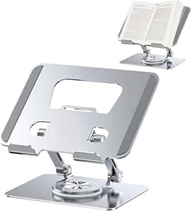 JELLEX 360° Rotating Tablet Stand Aluminium Alloy Adjustable Height ...