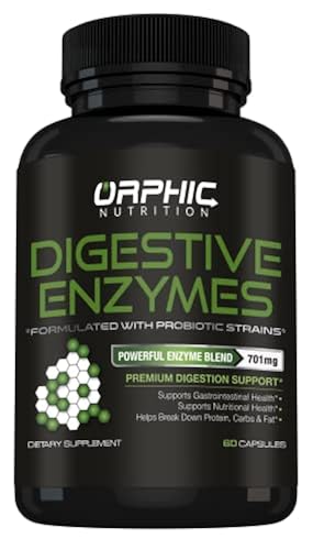 Digestive Enzyme - Supports Stomach Health* - Supports Breakdown of ...