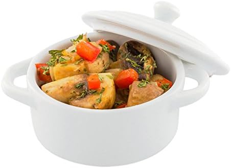 Restaurantware RWC0019 Cocotte - Mini Round Cocotte 4.3 Inches - 3 Oz ...