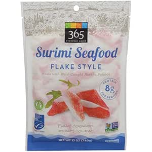 365 Everyday Value, Surimi Seafood, Flake Style, 12 oz: Amazon.com ...