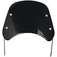 Amazon.com: Motorcycle Retro Windscreen Windshield Wind Screen ...