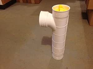 Septic Tank Tee Pipe with Filter 4 Inch - Approved in All 50 States ...