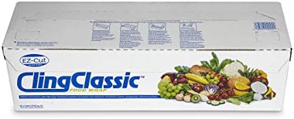 SealWrap 30540200 Cling Classic ZipSafe Plastic Wrap 12 Wide by 2000 ...