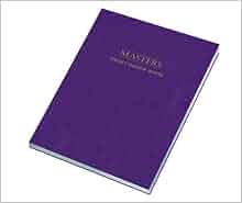 Masters Night Order Logbook (Log Books): 9781905331499: Amazon.com: Books