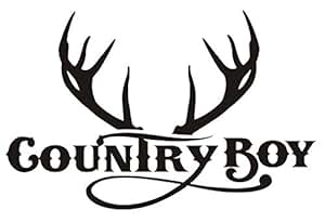 Amazon.com: Country Boy v3 Decal Sticker - Peel and Stick Sticker ...