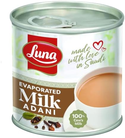 Luna Evaporated Milk Adani Flavour, 170 g price in Saudi Arabia | Amazon Saudi Arabia ...
