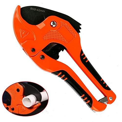 Buy 42mm Plastic Pipe Cutter Heavy Duty PPR/PE/PVC Pipe Cutting Tool ...