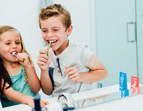 Hello Oral Care ADA Approved SLS Free Kids Fluoride Toothpaste, Blue ...