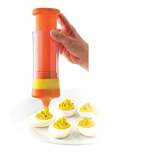 MSC International Joie 7 Piece Deviled Egg Maker for Mashing Yolks ...
