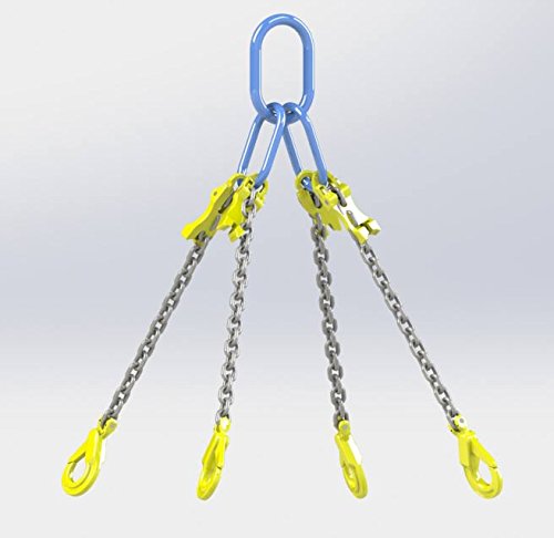 Buy Hackett AMZ1023183 Chain Sling with Safety Self Locking Hooks and ...
