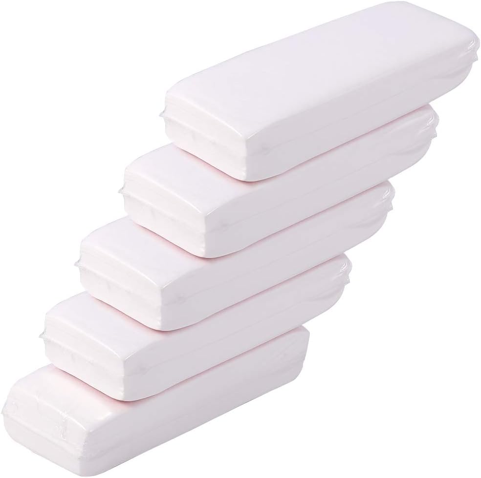 500 Pcs Wax Strip, Waxing Strips for Sensitive Skin for Eyebrow, Face ...