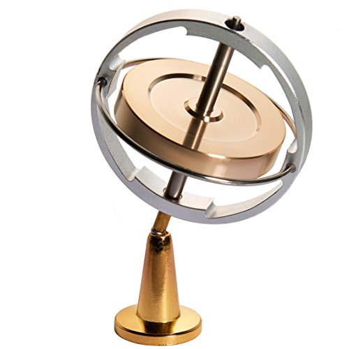 JoyTech Precision Gyroscope Kill Time Brass Anti Gravity Spinner ...