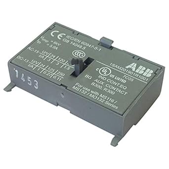 ABB HKF1-11 Front Mount 1-N/O, 1-NC Auxiliary Contact Block (Used with ...