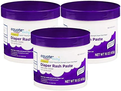 Equate Baby Diaper Rash Paste, 16 Oz (Pack of 3) | Pricepulse