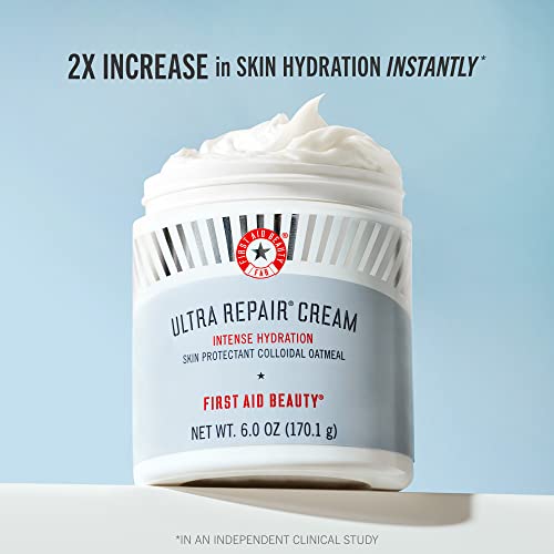 First Aid Beauty Ultra Repair Cream Intense Hydration Moisturizer for ...