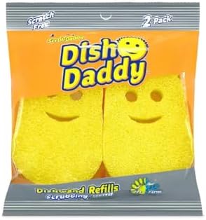 Scrub Daddy Dish Daddy Refills Pad (Pack of 2) price in Saudi Arabia ...