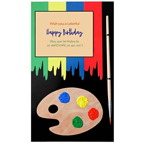 Amazon.com: Let's Paint! - Art Painting Birthday Card, Artist card ...