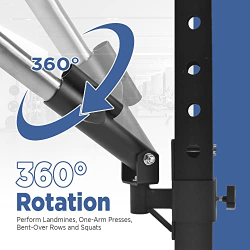 Logest Power Rack Attachments T Bar Row Landmine Attachment - Heavy ...