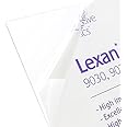Lexan Sheet - Polycarbonate - .118" - 1/8" Thick, Clear, 24" x 48 ...