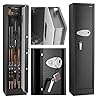 SECUSTAR Biometric Rifle Gun Safe,Quick Access 5-7 Gun Large Improved ...