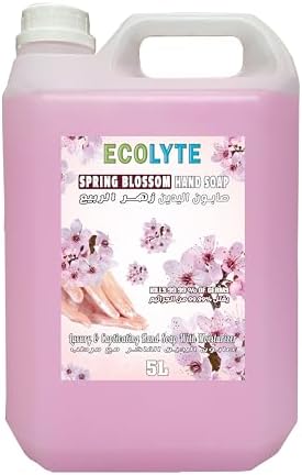 ECOLYTE+ Disinfectant Ecolyte Premium Hand Wash Liquid Refill - 5 Liter - Spring Blossom ...