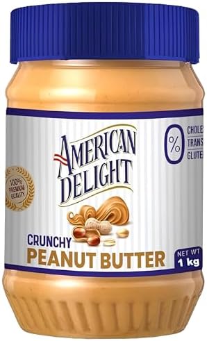 American Delight Crunchy Peanut Butter (1000gm) | High Protein ...