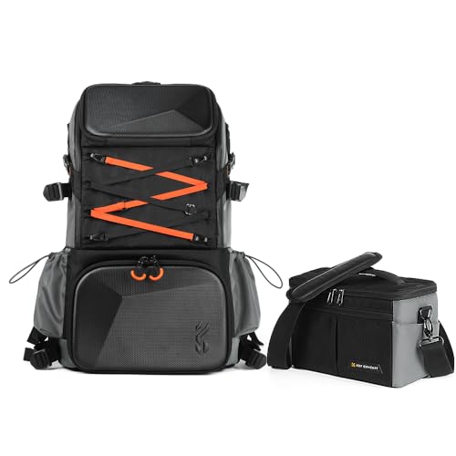 K&F Concept Camera Bag EVA Waterproof 2 in 1Camera Backpack Shoulder ...