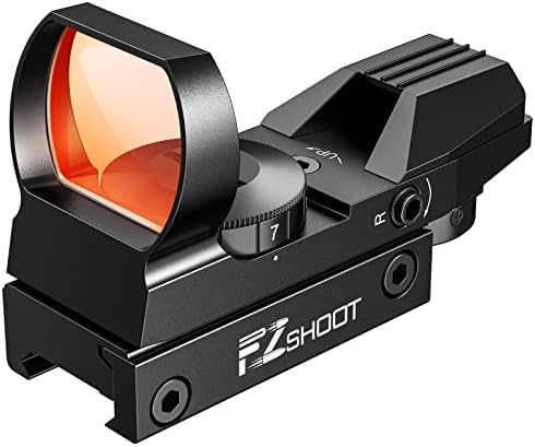 EZshoot Red Dot Sight Reflex Sight , 4 Adjustable Reticles Holographic ...