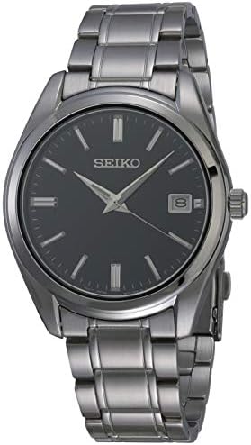 Seiko Men's Essentials Japanese Quartz Stainless Steel Strap, Silver, 0 ...