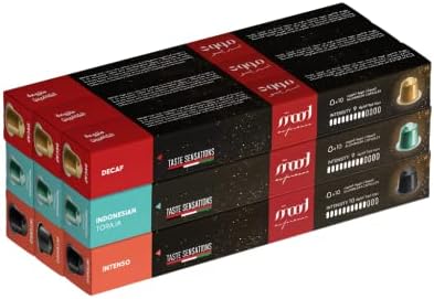 Mood Espresso - Nespresso Compatible Aluminium Capsules (3 Flavors ...