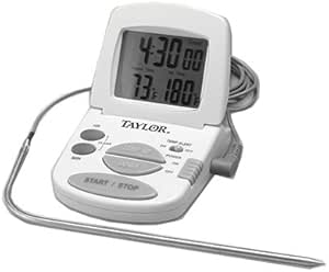 Amazon.com: Taylor Precision Products Digital Cooking Thermometer/Timer ...
