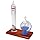 ACURITE 00795A2 Galileo Thermometer with Glass Globe Barometer ...