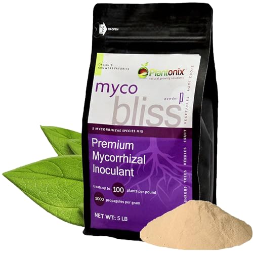 Myco Bliss Powder (5lbs) - Mycorrhizal Inoculant for Plants - 5 ...