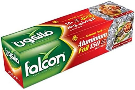 Falcon Aluminium Foil Food Wrapper, Multipurpose 1350gm (1.35KG X 30 CM ...