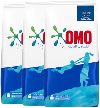 OMO Semi-Automatic Powder Laundry Detergent, for 100% effective stain ...