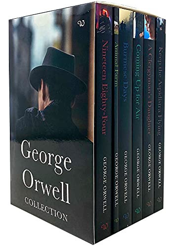 The George Orwell Complete Classic Essential Collection 6 Books Box Set ...